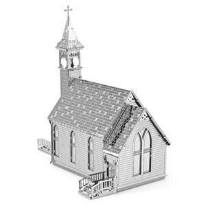 Fascinations Metal Earth Old Country Church 3D Metal Model Kit