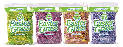 R.J. Rabbit Ruffle Cut Recycled Crinkle Cut Paper Easter Grass 2 oz 1248 (Spring)