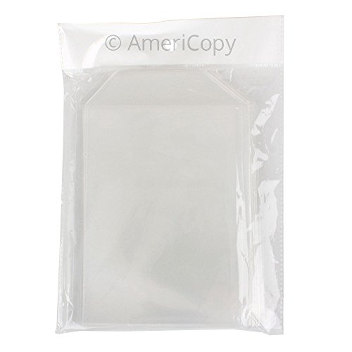 Americopy Clear CPP Die and Stamp Storage Pockets 5.75" x 7.25" - (100 Pieces)