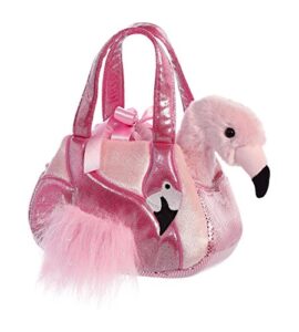 aurora - fancy pals - 7" ava flamingo pet carrier