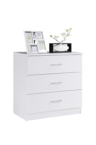 Hodedah 3 Chest of Drawers