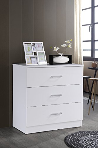 Hodedah 3 Chest of Drawers