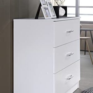 Hodedah 3 Chest of Drawers