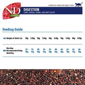 Farmina N&D Functional Quinoa Digestion Lamb Dry Cat Food 3.3 Pounds