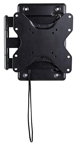 Mount-It! Lockable RV TV Wall Mount with Quick Release, Full Motion Flat Screen Bracket for Campers, Travel Trailers, RVs, Motorhomes and Marine Boats, Fits Most 23-43" VESA 100, 200, 77 Lbs Capacity