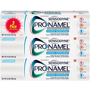 sensodyne pronamel gentle whitening toothpaste alpine breeze 6.5 ounce (pack of 3)