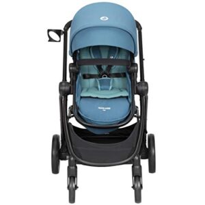 Maxi-Cosi Zelia 5-In-1 Modular Travel System, Emerald Tide