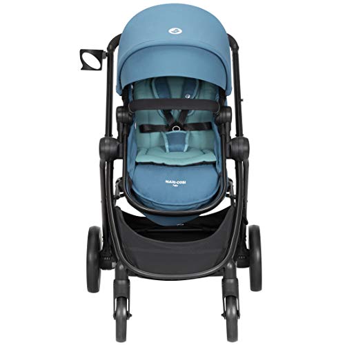 Maxi-Cosi Zelia 5-In-1 Modular Travel System, Emerald Tide