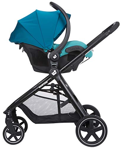 Maxi-Cosi Zelia 5-In-1 Modular Travel System, Emerald Tide