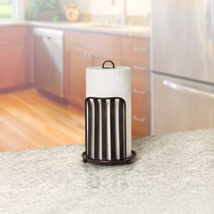 Spectrum Diversified Stripe Paper Towel Holder, 1 EA, Oil Rubbed Bronze