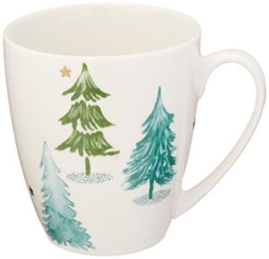 lenox 880069 balsam lane 4-piece mug set