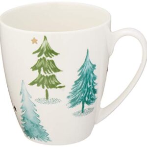 Lenox 880069 Balsam Lane 4-Piece Mug Set