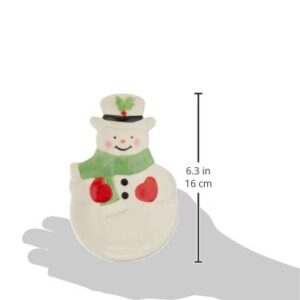 Lenox Holiday Snowman Spoon Rest