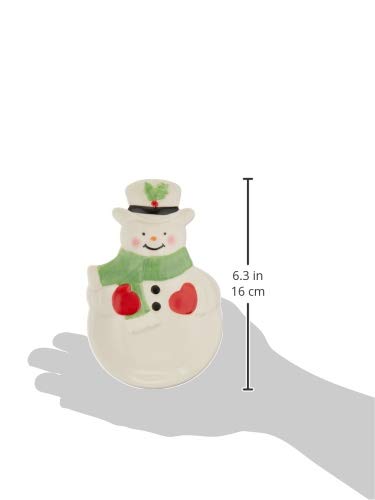 Lenox Holiday Snowman Spoon Rest