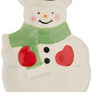 Lenox Holiday Snowman Spoon Rest