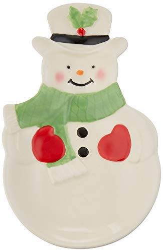 Lenox Holiday Snowman Spoon Rest