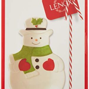 Lenox Holiday Snowman Spoon Rest