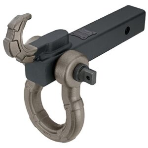 reese towpower 7089344 tactical combination hook & shackle receiver mount