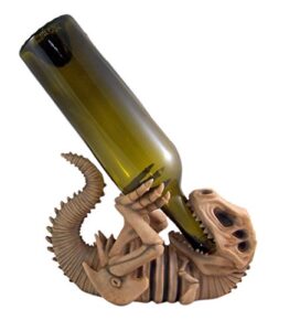 dinosaur bones wine bottle holder