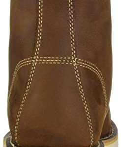 Carhartt womens 6 Inch Waterproof Wedge Steel Toe Work Boot, Brown Oil Tanned, 11.5 US