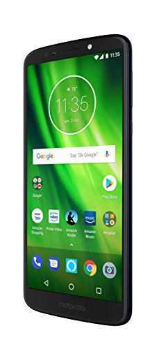 Moto G6 Play with Alexa Push-to-Talk – 32 GB – Unlocked (AT&T/Sprint/T-Mobile/Verizon) – Deep Indigo – Prime Exclusive Phone