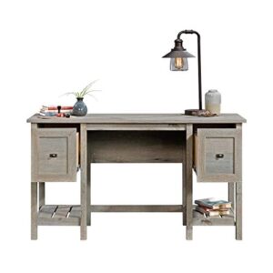 Sauder Cottage Road Desk, L: 53.94" x W: 19.45" x H: 29.76", Mystic Oak Finish