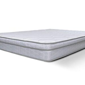 Dreamfoam Bedding Doze 11" Plush Pillow Top Mattress, Queen- Made in Arizona