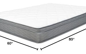 Dreamfoam Bedding Doze 11" Plush Pillow Top Mattress, Queen- Made in Arizona