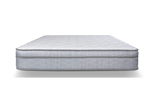 Dreamfoam Bedding Doze 11" Plush Pillow Top Mattress, Queen- Made in Arizona