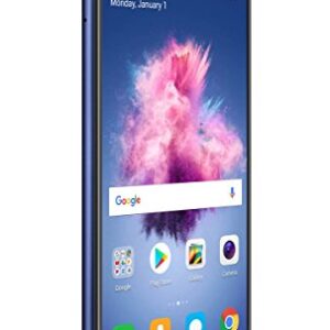 Huawei P Smart (32GB) 5.6" Fullview Display & Dual Camera's, 4G LTE Dual-SIM Factory Unlocked w/ Fingerprint Scanner FIG-L23 International Model, No Warranty (Blue)