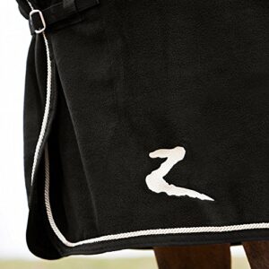 Horze Fleece Show Cooler - Black - 81 in