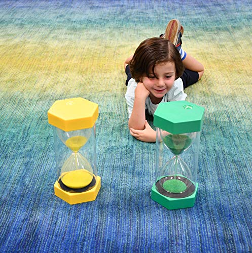 TickiT Mega Sand Timer - 3 Minute - Yellow