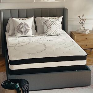 Flash Furniture Capri Comfortable Sleep 12 Inch Hybrid Pocket Spring Mattress | Full Size Mattress in a Box