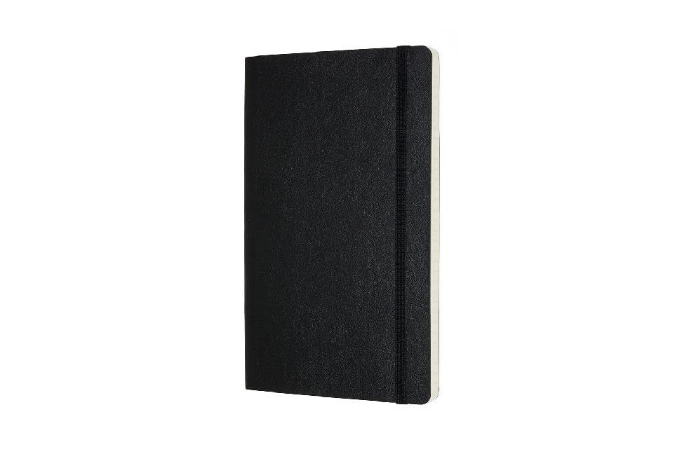 Moleskine PRO Notebook, Soft Cover, Large (5" x 8.25") Professional Project Planning, Black, 192 Pages