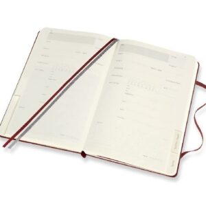 Moleskine Passion Journal, Wine, Hard Cover, Large (5" x 8.25") Bordeaux Red, 400 Pages