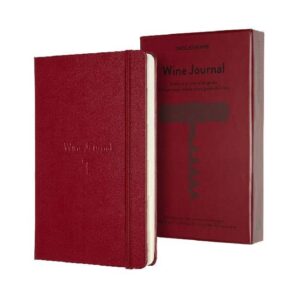 Moleskine Passion Journal, Wine, Hard Cover, Large (5" x 8.25") Bordeaux Red, 400 Pages