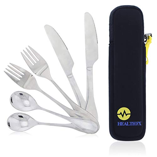 Mindful Eating Portion Control Flatware - for weight loss bariatric diet