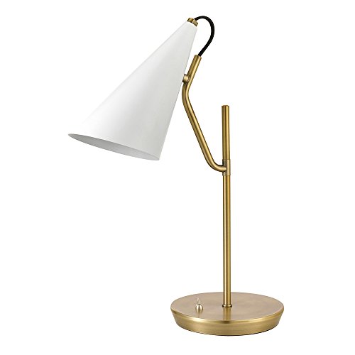 Hartford Desk/Table Lamp, Matte Brass Finish