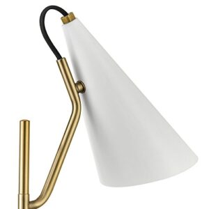 Hartford Desk/Table Lamp, Matte Brass Finish