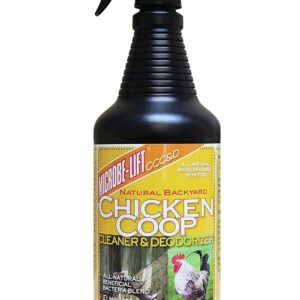 MICROBE-LIFT Chicken Coop Cleaner and Odor Eliminator, Use on All Surfaces and Supplies, Turns Chicken Poop Into Fertilizer, Ammonia Reducer, Highly Concentrated and Safe Formula, 32 Ounces