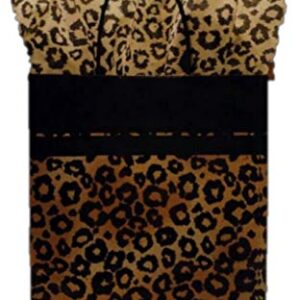 Animal Print Tissue Paper for Gift Bags - 24 Decorative Sheets 20 Inches X 30 Inches (Leopard Safari)