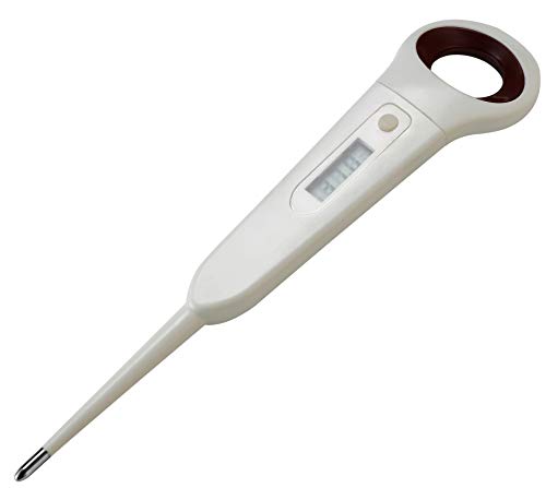 aurynns Pet Dog Thermometer Horse Anus Thermometer Fast Digital Veterinary Thermometer for Dogs, Cats,Pig,Sheep(℉