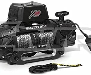 Smittybilt 98695 - Xrc Gen3 9.5K Comp Series Winch with Synthetic Cable - Not Vehicle Specific