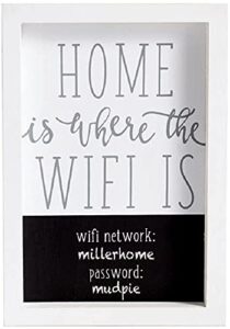 mud pie wifi home decor plaque