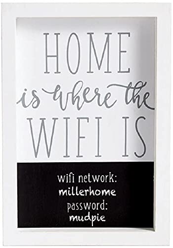 Mud Pie WiFi Home Decor Plaque