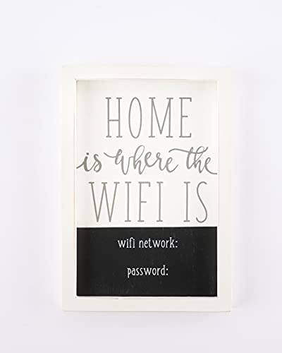 Mud Pie WiFi Home Decor Plaque