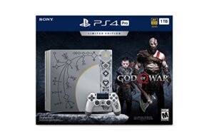 playstation 4 pro 1tb limited edition console - god of war bundle [discontinued]