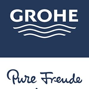 GROHE Atrio Robe Hook Starlight Chrome, 8.0 x 7.0 x 9.0 cm