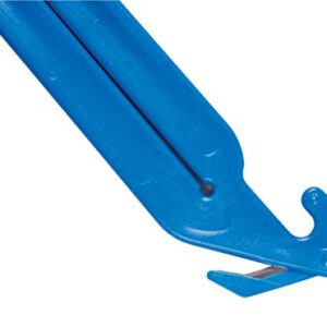 San Jamar BB100 Bag Boa Bag Cutter, Polypropylene, Blue