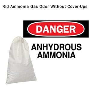 AMMOSORB Reusable Ammonia Odor Eliminator Deodorizer Pouch: Treats 150 Sq. Ft.